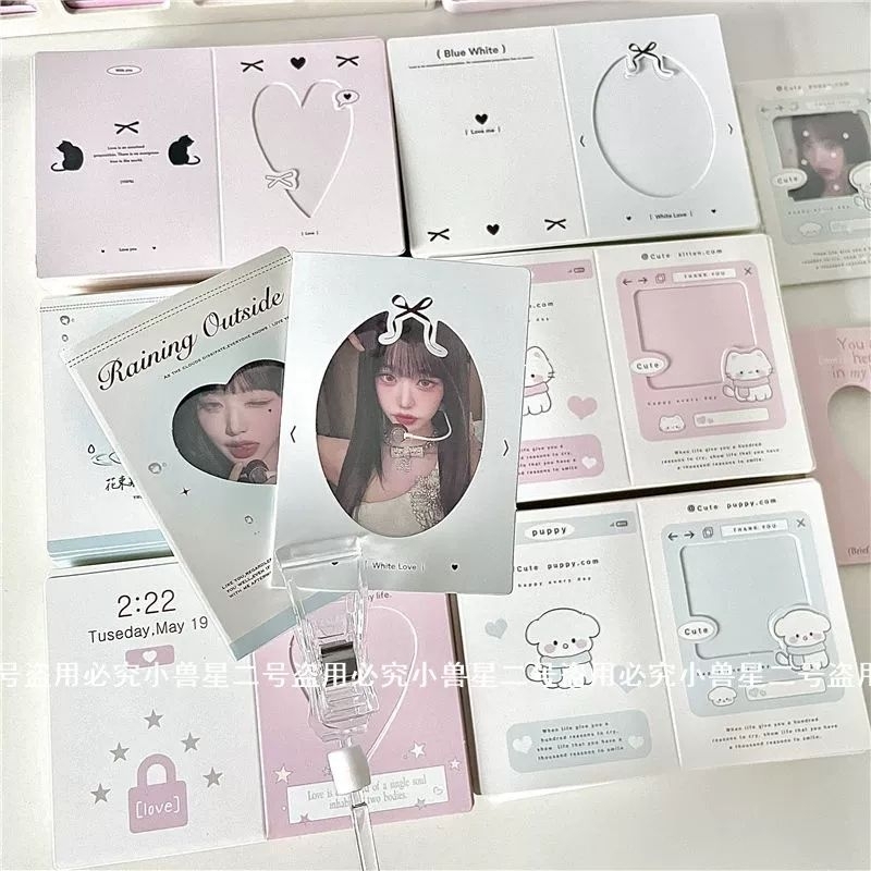 Jual [baca deskripsi] mini folding card alas packing photocard ...