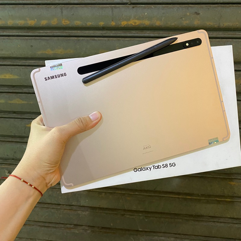 Jual Samsung Tab S8 5g Wifi cell second bekas pakai normal fullset ...