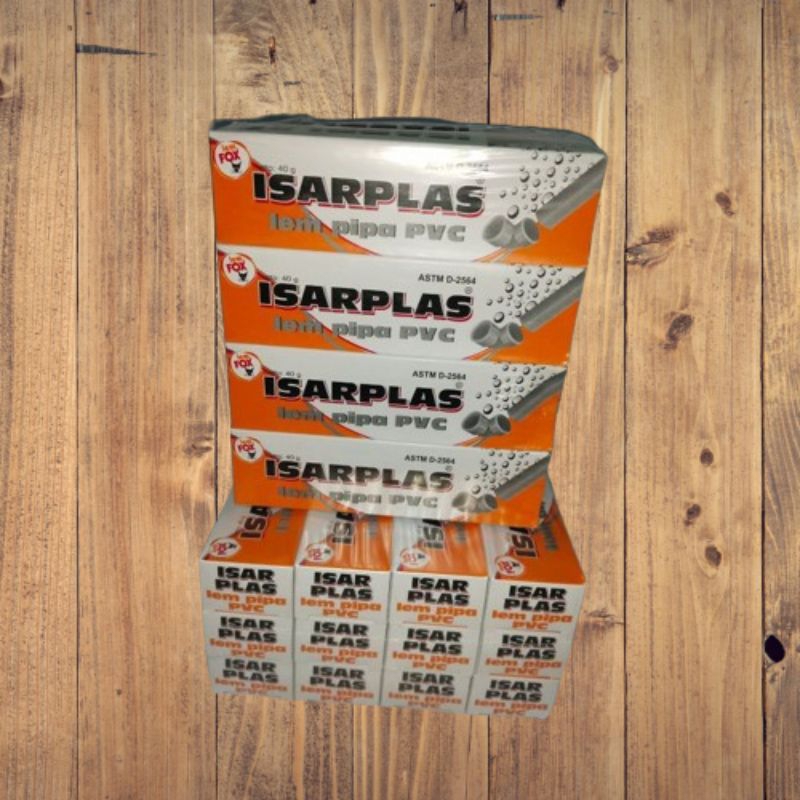 Jual Lem PIPA PVC ISARPLAS 40GR (12 pcs SATU LUSIN) | Shopee Indonesia