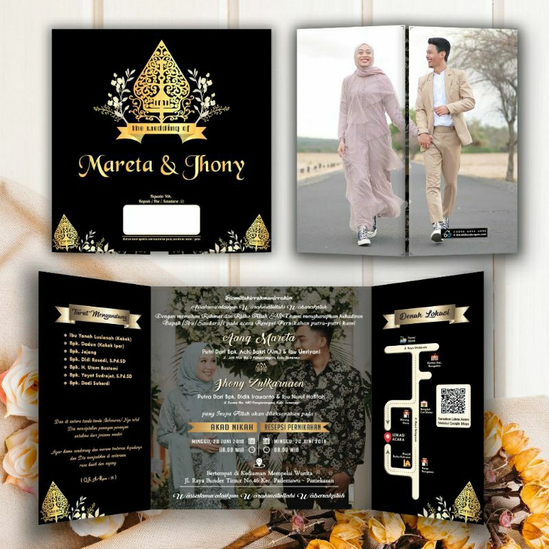 Jual UNDANGAN PERNIKAHAN WAYANG | Shopee Indonesia