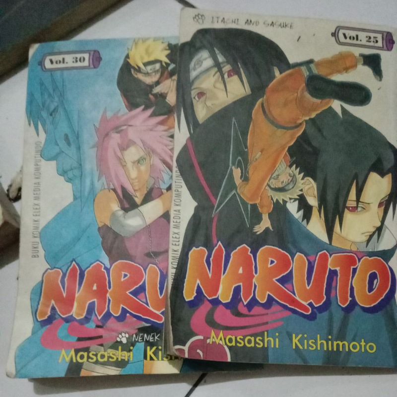 Jual thift komik manga Naruto by Masashi Kishimoto | Shopee Indonesia