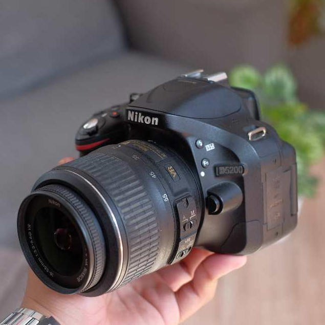 Jual Nikon D5200 Kit 24MP Fullset - Kamera DSLR Murah | Shopee Indonesia