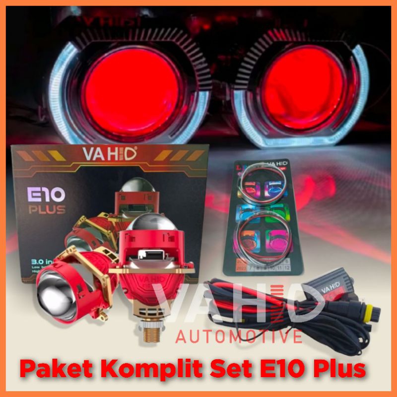 Jual E10 Plus - Paket Komplit Set Bi-LED E10 Plus Surpass Dual Core ...