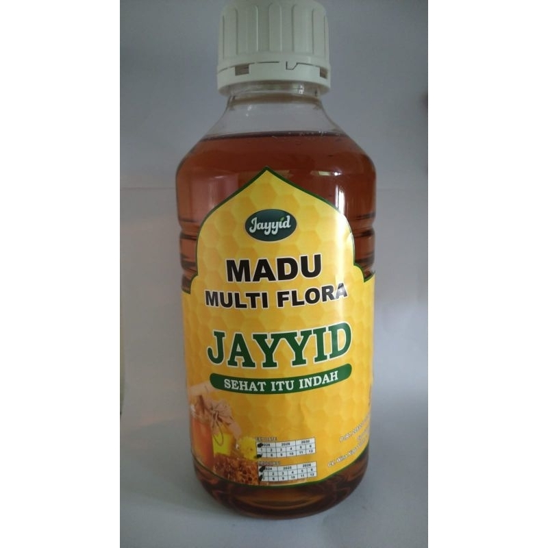 Jual Madu Multiflora Kemasan Botol 1500 gram Jayyid Murah dan ...
