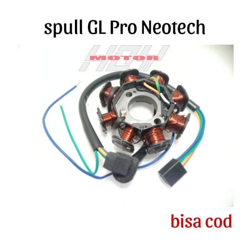 Jual SPUL SPULL SPOL SPOOL STATOR ASSY MOTOR GL PRO NEOTECH | Shopee Indonesia