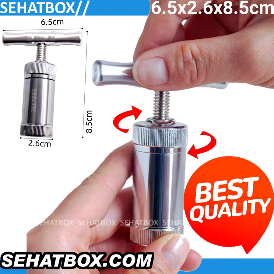 Jual GRINDER T PRESS OBAT ALAT GERUS GILING TUMBUK PIL TABLET VITAMIN ...