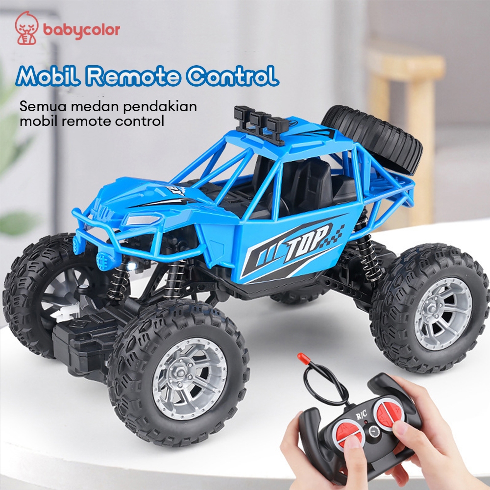 Jual BABYCOLOR Mobil Remote Control RC Off Road Remote Kontrol RC Rock ...