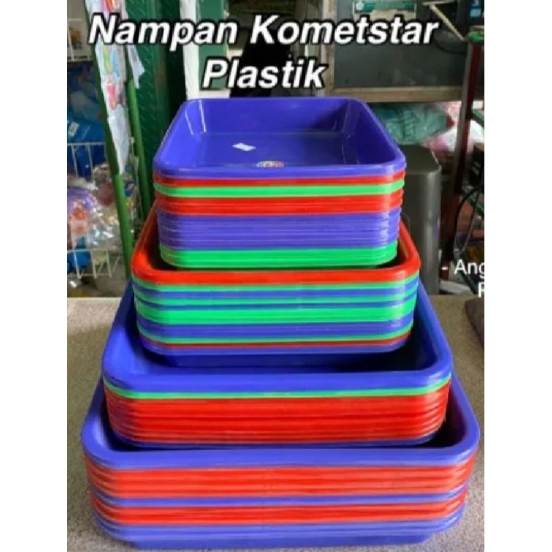 Jual Nampan Plastik Komet Star Tray Wadah Baki Tempat Kue no 1 2 3 4 ...