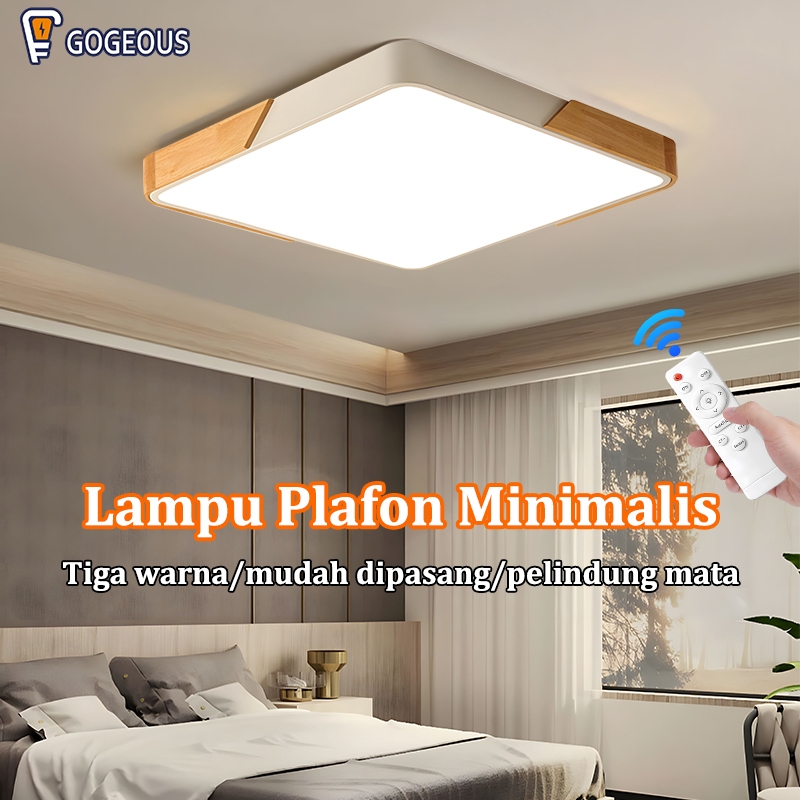 Jual 【COD】Lampu Plafon Minimalis Modern LED Persegi Plafon Pvc 36/45 ...
