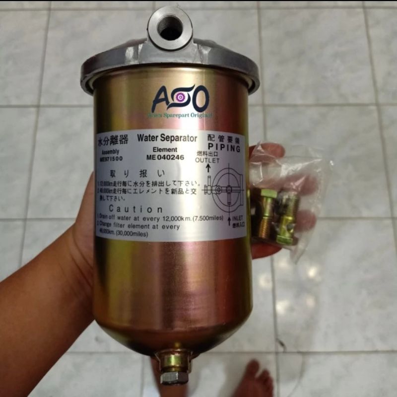 Jual Rumah Filter Solar Water Separator Fuel Filter Assy Fuso | Shopee ...