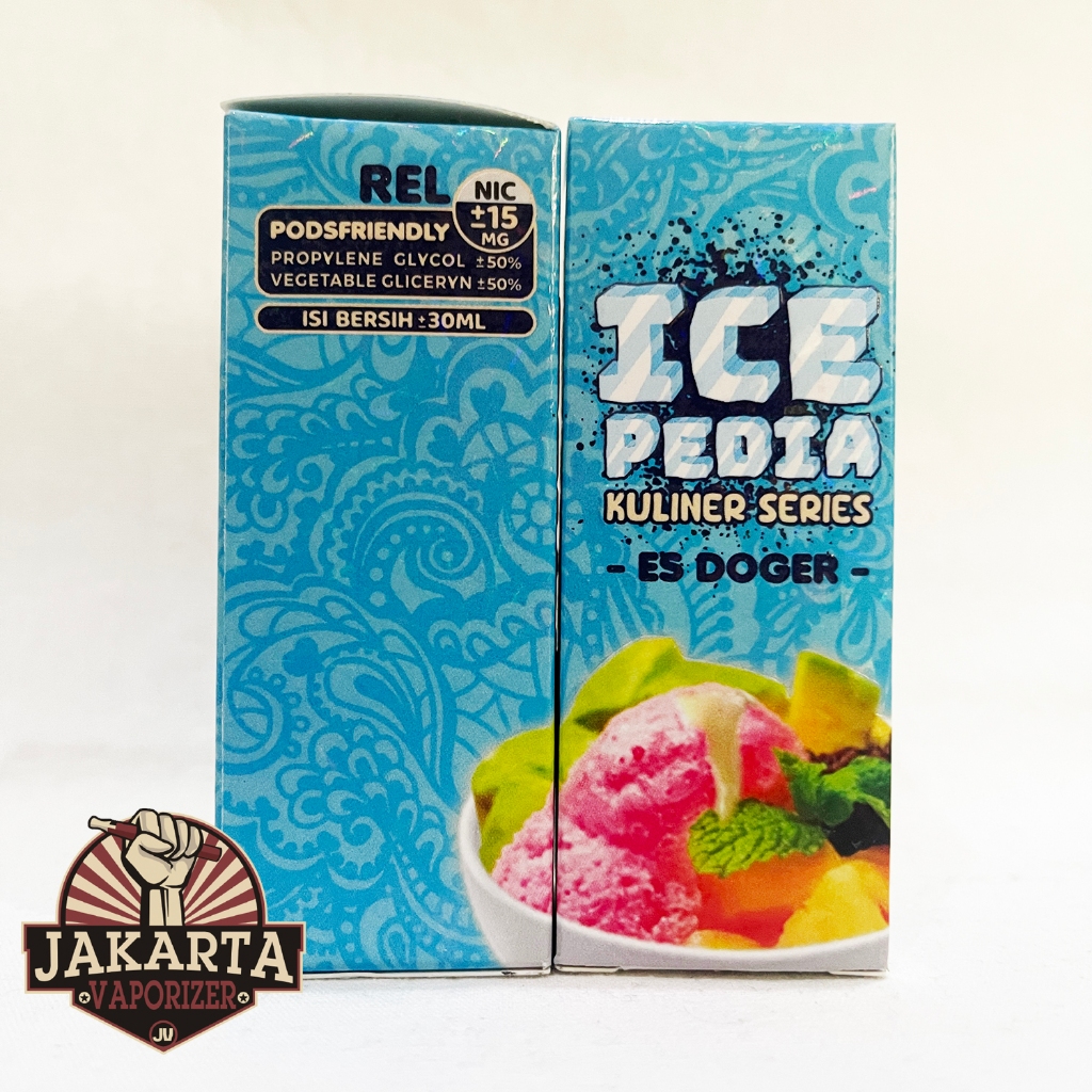 Jual PODS FRIENDLY ICEPEDIA KULINER ES DOGER ICE PEDIA 30ML 15MG BY ...