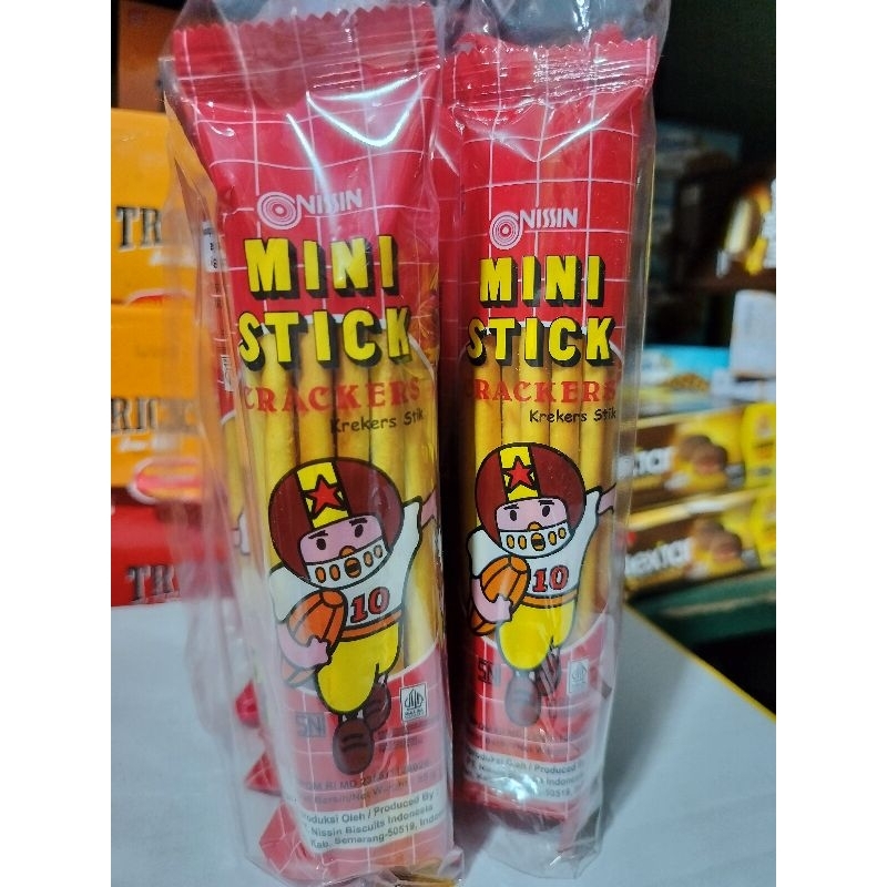 Jual Nissin Mini Stick Crackers ( isi 10 ) | Shopee Indonesia
