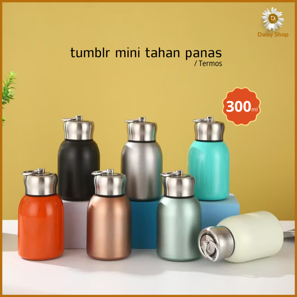 Jual (DS) Thermos Botol Minum Mini Tahan Panas Dingin Stainless Steel 304 Tahan Karat | Tumblr ...