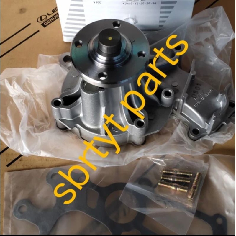 Jual water pump inova fortuner hilux diesel 2kd 2005-2015 NPW Japan ...