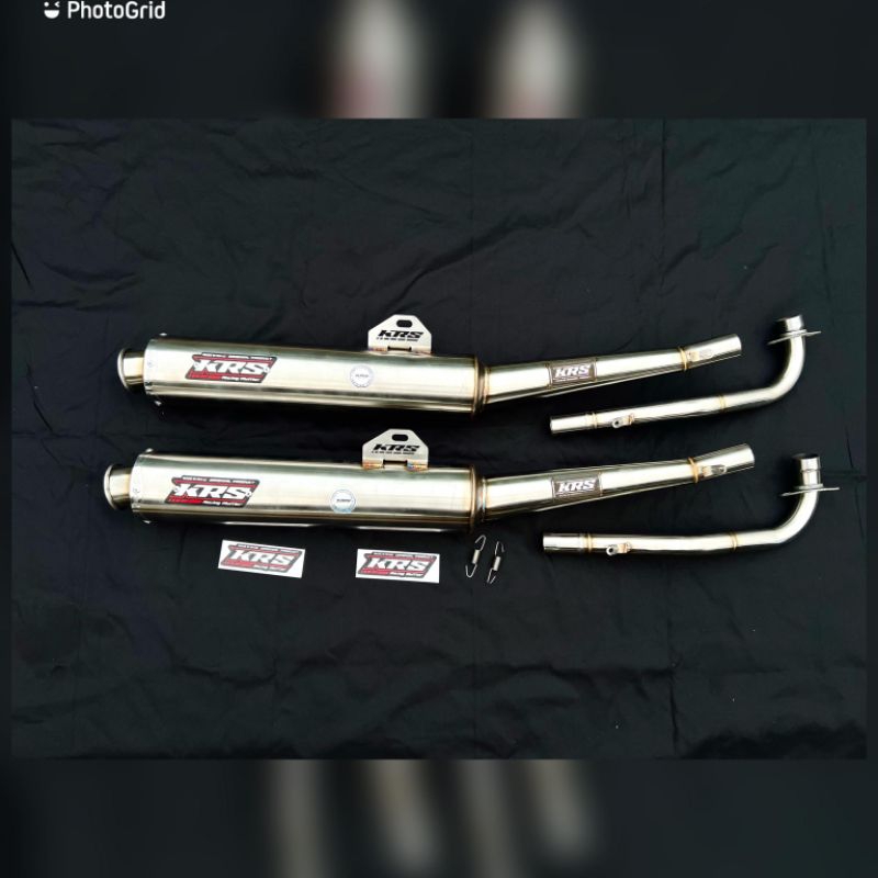 Jual knalpot Standar Racing Supra x 125 Original KRS Grade A | Shopee ...