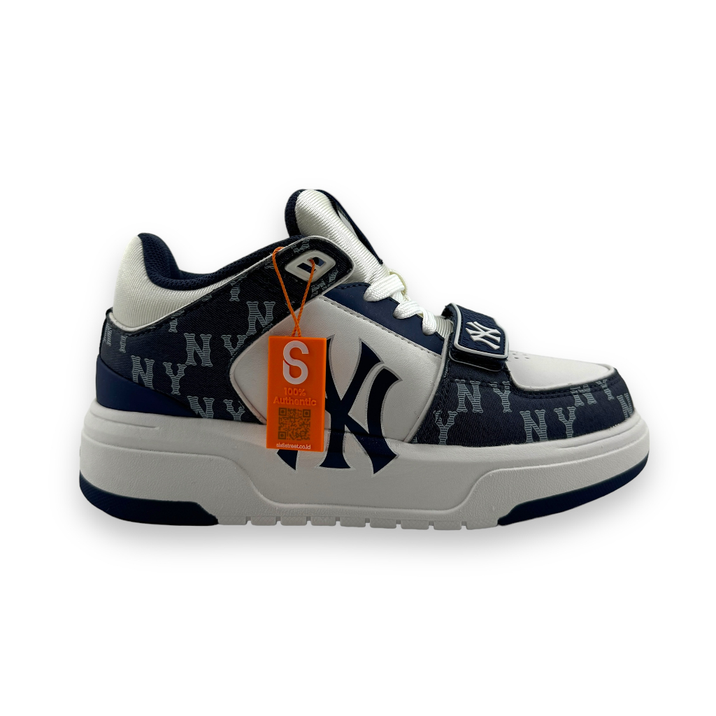 Jual MLB Sneaker Mid Chunky Liner Denim ( 100% Authentic ) | Shopee ...
