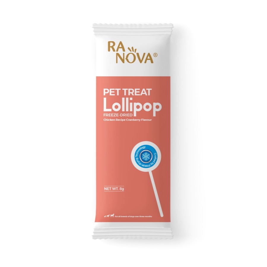 Jual RANOVA DOG Treats - Freeze Dried Lollipop Chicken Cranberry 8gr ...