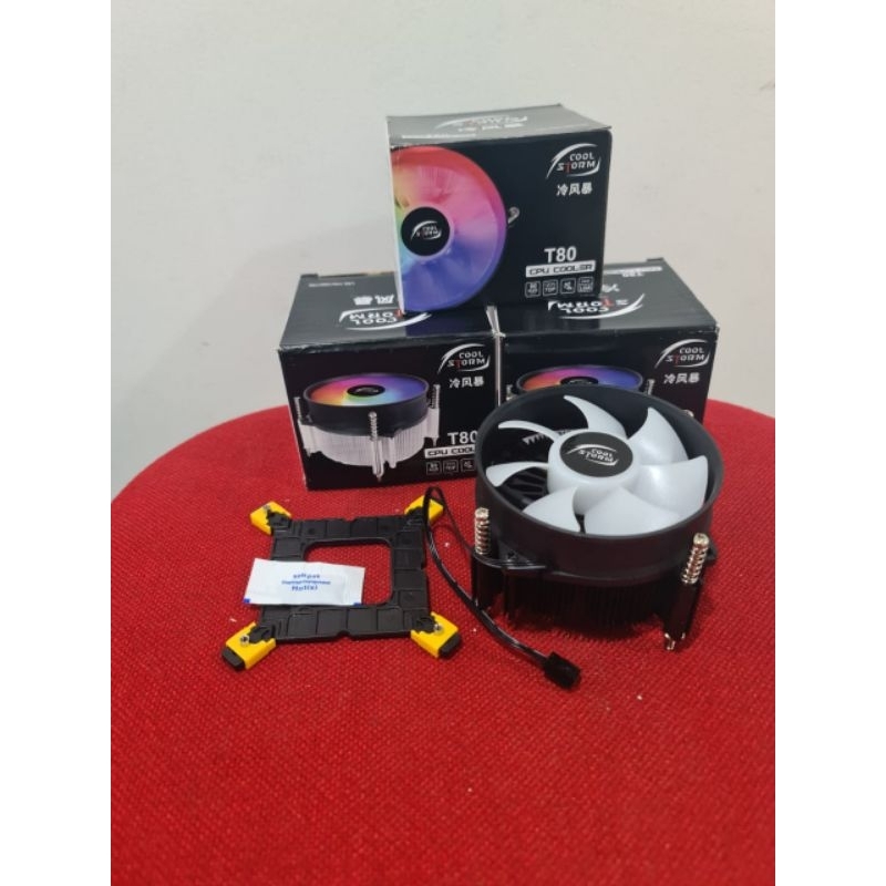 Jual Fan Processor RGB Lga 1150 + 1155 + 1556 | Shopee Indonesia