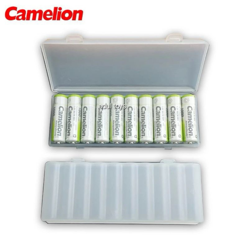 Jual Kotak Penyimpanan Baterai AA Kotak Baterai Battery Storage Box 10 ...