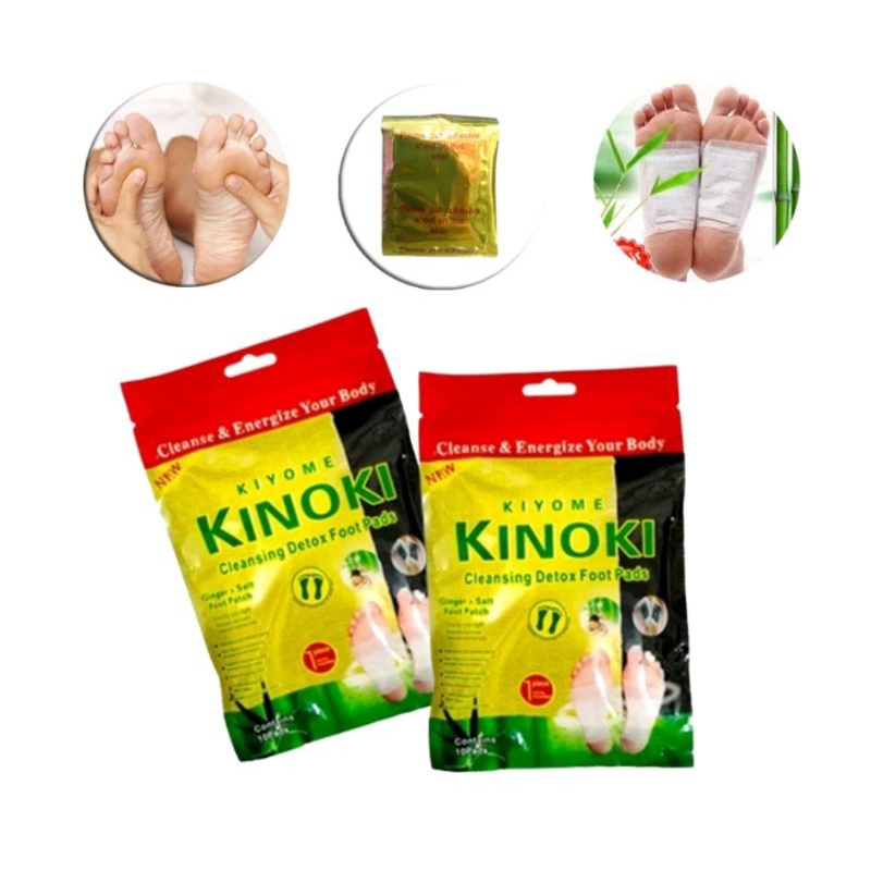 Jual Paket 5Pack Kinoki koyo kaki isi 50pcs detox foot patch - Kemasan ...