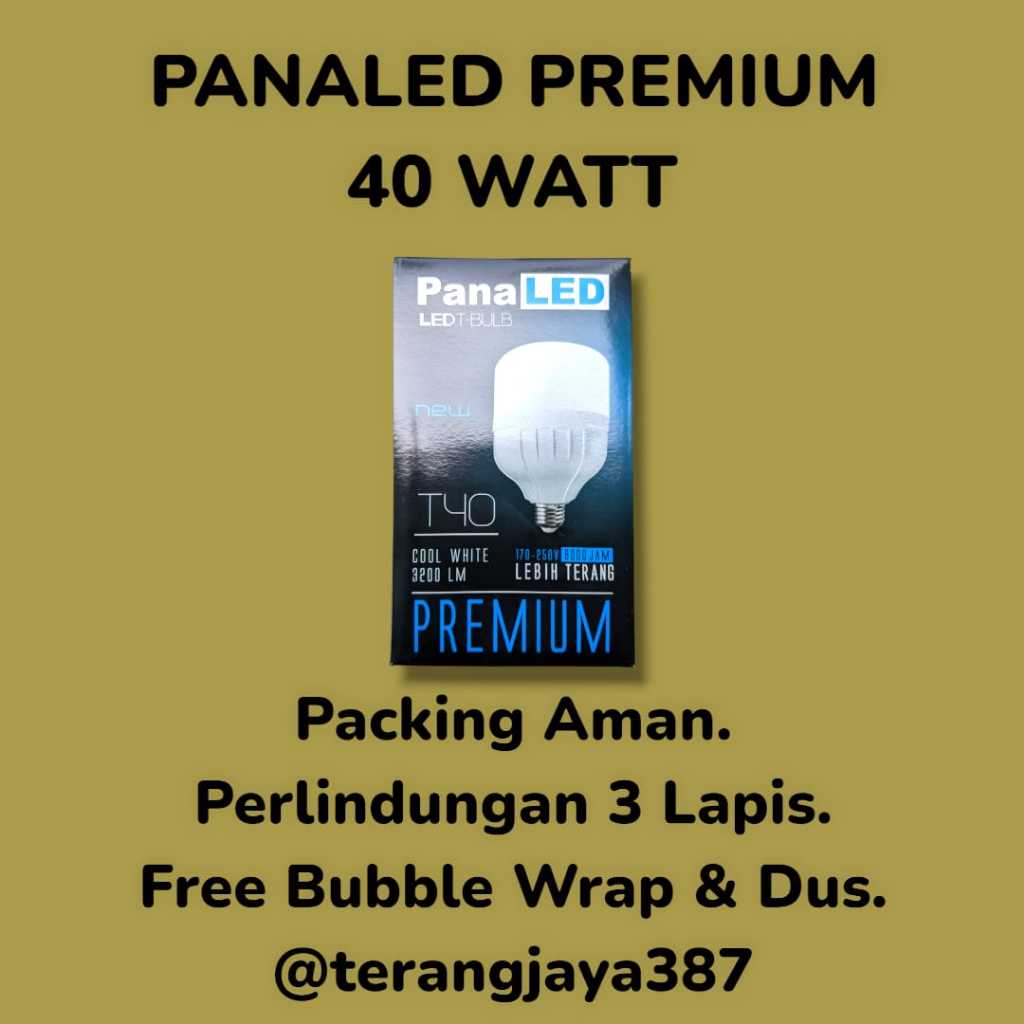 Jual Panaled Premium Lampu Led Putih 40W | Shopee Indonesia