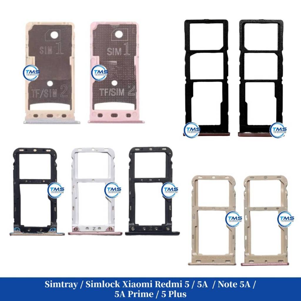 Jual Simtray / Simlock Xiaomi Redmi 5 / 5A / Note 5A / 5A Prime / 5 Plus | Shopee Indonesia