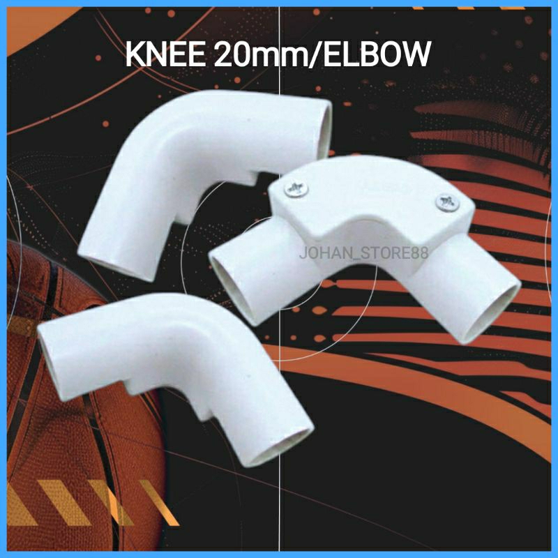 Jual Knee 20mm, Elbow, lbow, Kenie, Siku Pipa Listrik 20mm, Keni ...