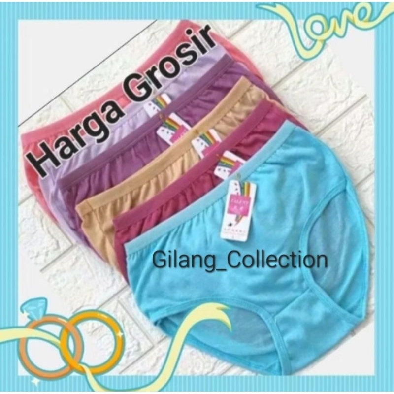 Jual 12 PCS (SATU LUSIN) CELANA DALAM WANITA REMAJA DAN DEWASA TALENT || 12 PCS CELANA DALAM ...