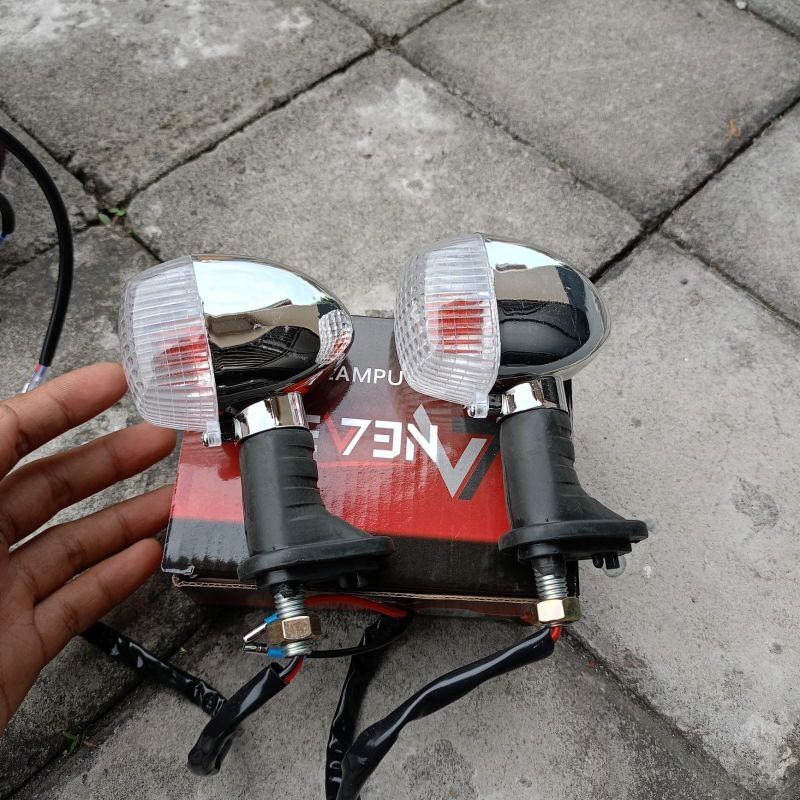 Jual lampu sen/sein standar ninja RR ninja R ninja Ss universal untuk ...