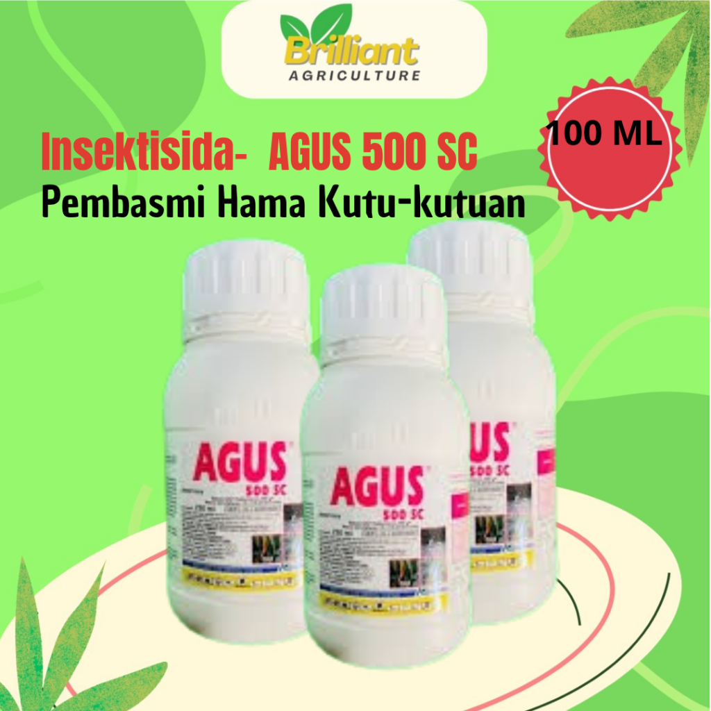 Jual Insektisida Agus 500sc 100ml pembasmi hama kutu kutuan | Shopee ...