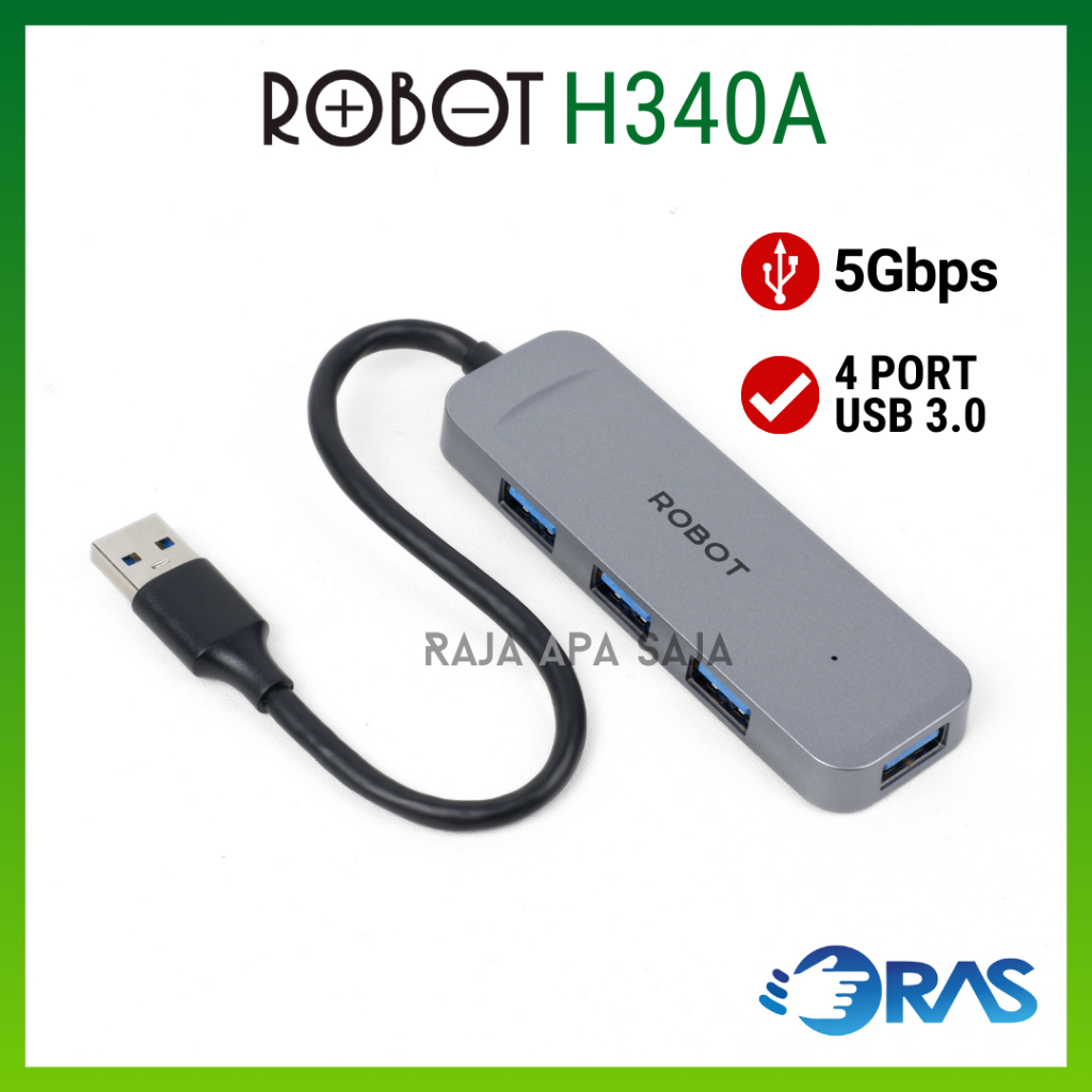 Jual USB HUB 3.0 4 Port 5Gbps Station Sambungan Colokan Kabel Extension ...