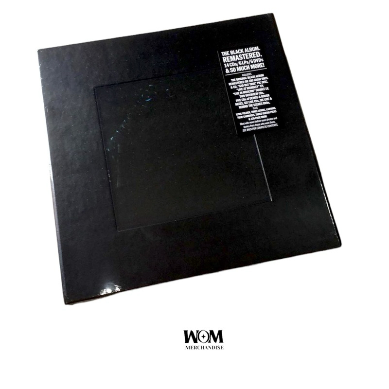 Jual BOX SET METALLICA LIMITED EDITION- (THE BLACK ALBUM) REMASTERED ...