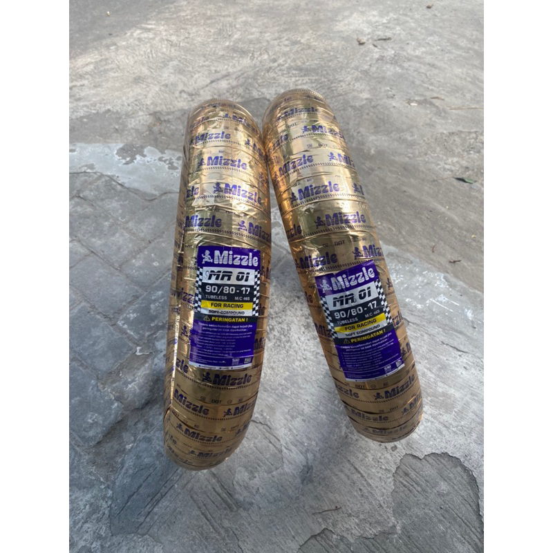 Jual BAN LUAR MIZZLE RING 17 UKURAN 90 80 TUBLLES PRODUKSI 2024 ...
