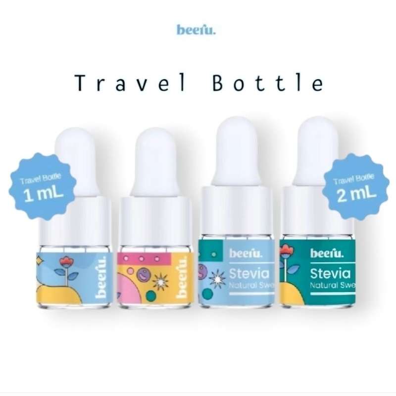 Jual Beeru | BOTOL KOSONG Mungil | 1ml & 2ml - TRAVEL BOTTLE Beeru ...