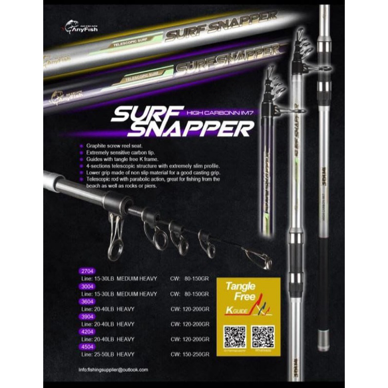 Jual JORAN ANYFISH SURF SNAPPER 360-420 CM | Shopee Indonesia