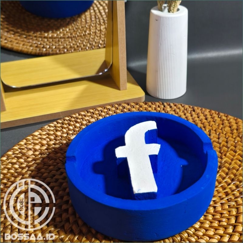 Jual BOSSAA.ID - Asbak Unik Asbak Sosmed Asbak Facebook | Shopee Indonesia