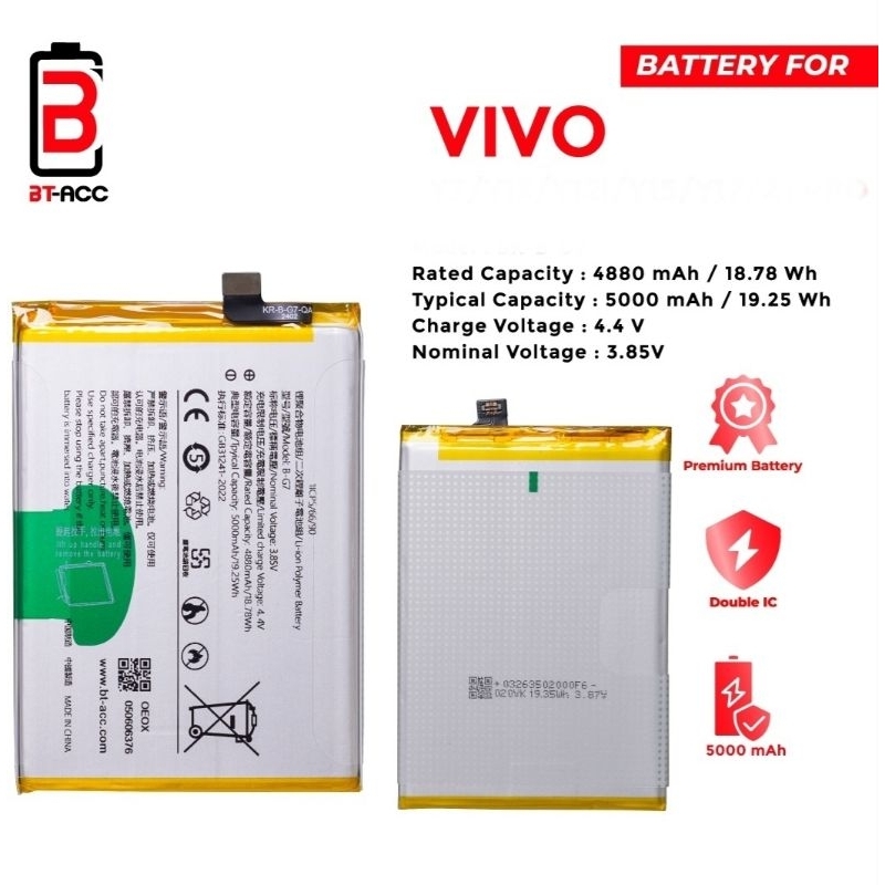 Jual Baterai VIVO Y15S (BS8 / B-S8) original 100% Real | Shopee Indonesia
