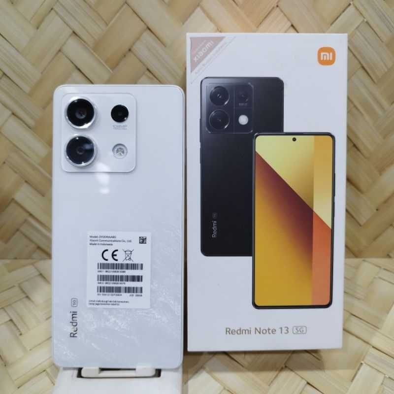 Jual Xiaomi Note 13 5G 8/256GB Handphone second fullset original ...
