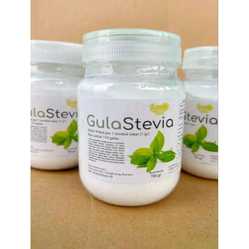 Jual GULA STEVIA LEMOVITA 110 gram | Shopee Indonesia