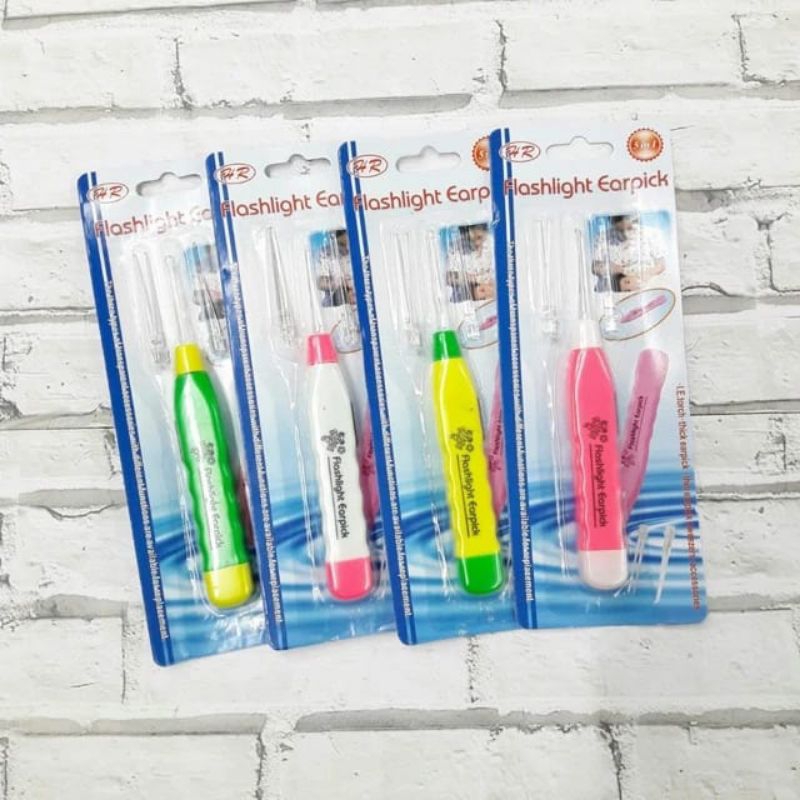 Jual Korek Kuping Senter LED Nyala Earpack Flash Light lampu Anak ...