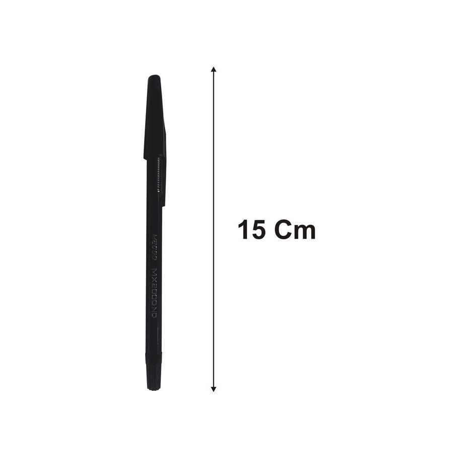 Jual Pulpen Bolpen Bolpoint Ballpoint 0.9mm Hitam | Shopee Indonesia