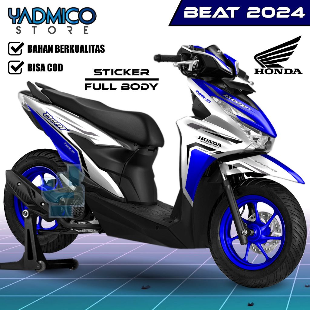 Jual 【PROMO】 Decal Beat 2024 Full Body / Stiker Motor Beat 2024 ...