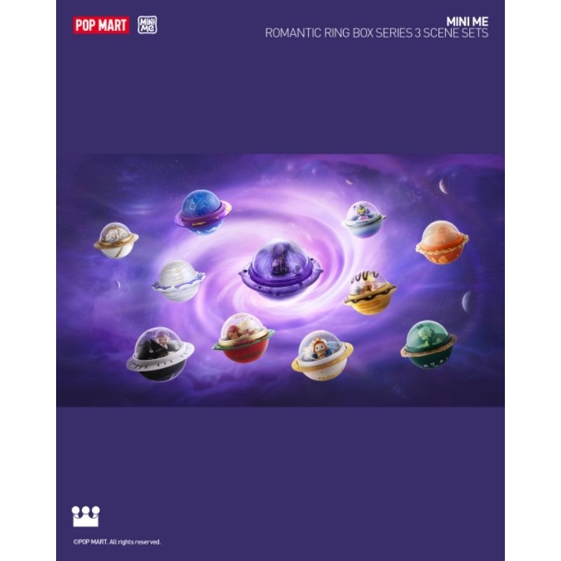 Jual POPMART POP MART - ROMANTIC RING BOX Series 3 V3 Vol 3 Scene Sets ...
