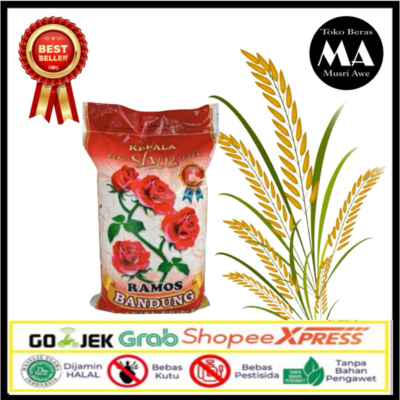 Jual Beras Ramos Bandung Premium 25 kg | Shopee Indonesia