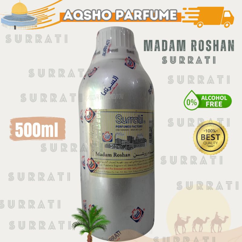 Jual MADAM ROSHAN 500 ml By SURRATI Parfum Import Arab Saudi Bibit ...