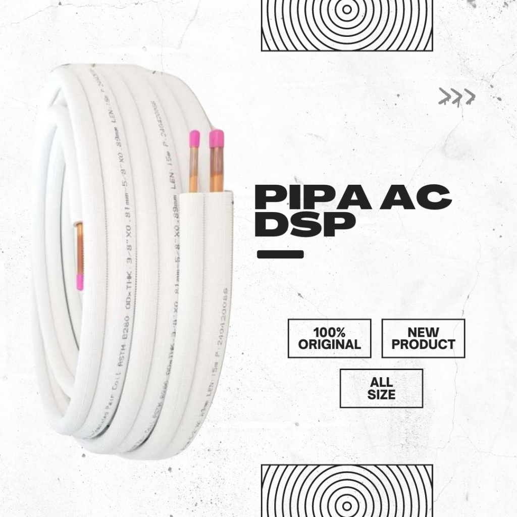 Jual Pipa AC Daikin DSP IPC-23-ASTM 1/4" + 1/2" R32/R410a Tebal 0,8 ...