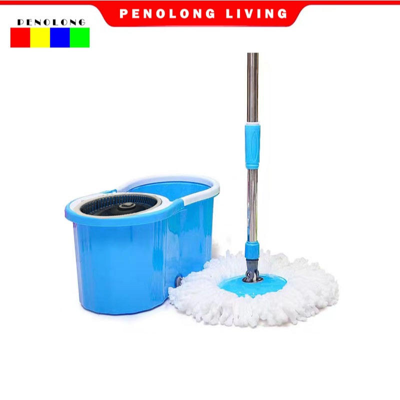 Jual PENOLONG Ultra spin Tornado mop BIRU 1set alat pel lantai super ...