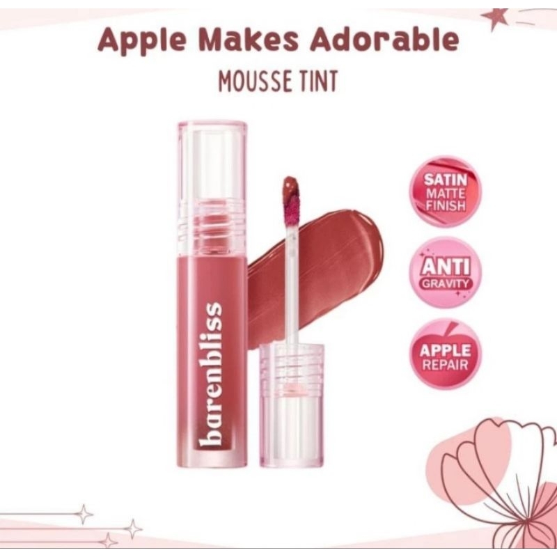 Jual Barenbliss Apple makes adorable mouse tint | Shopee Indonesia