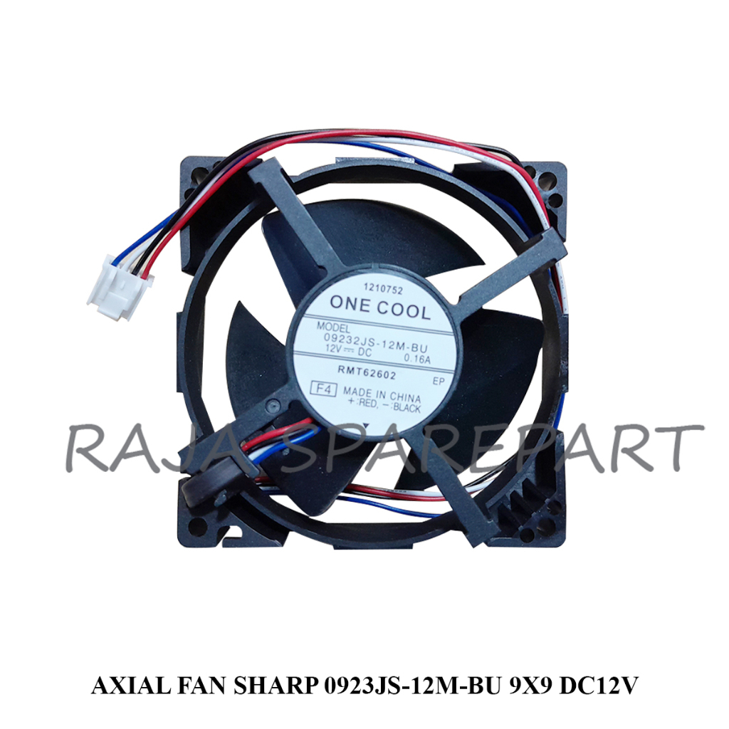 Jual AFS9 AXIAL/COOLING FAN/AXIAL FAN SHARP 0923JS-12M-BU 9X9 DC12V ...