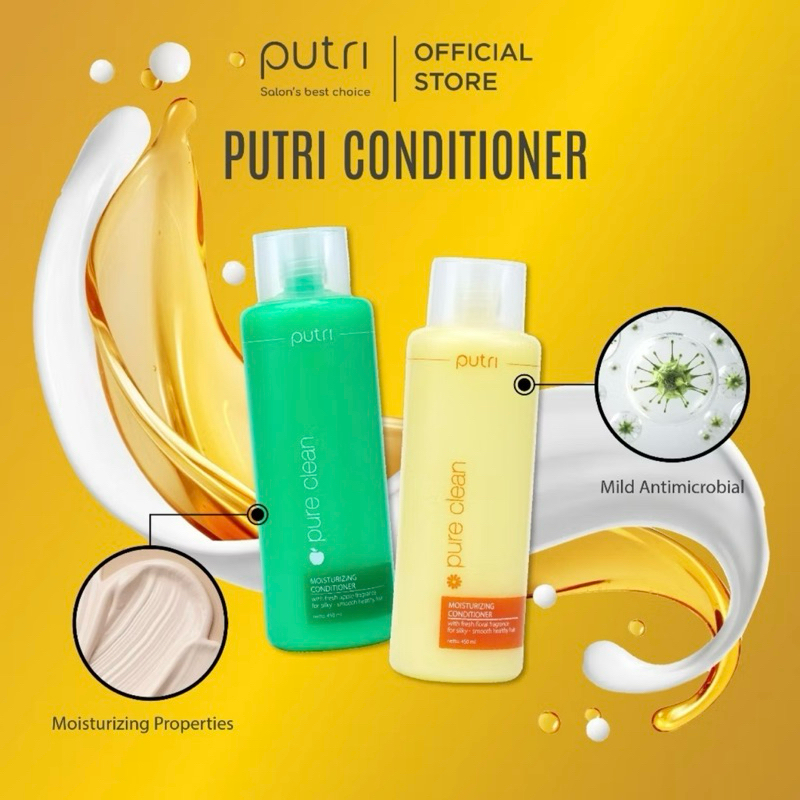 Jual Putri Pure Clean Moisturizing Conditioner - Fresh Apple Fragrance ...